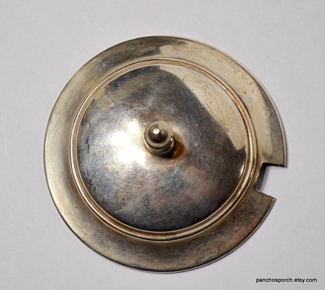 Vintage Sterling Silver Jam Jar Lid: Replacement Cover With Knob - Etsy