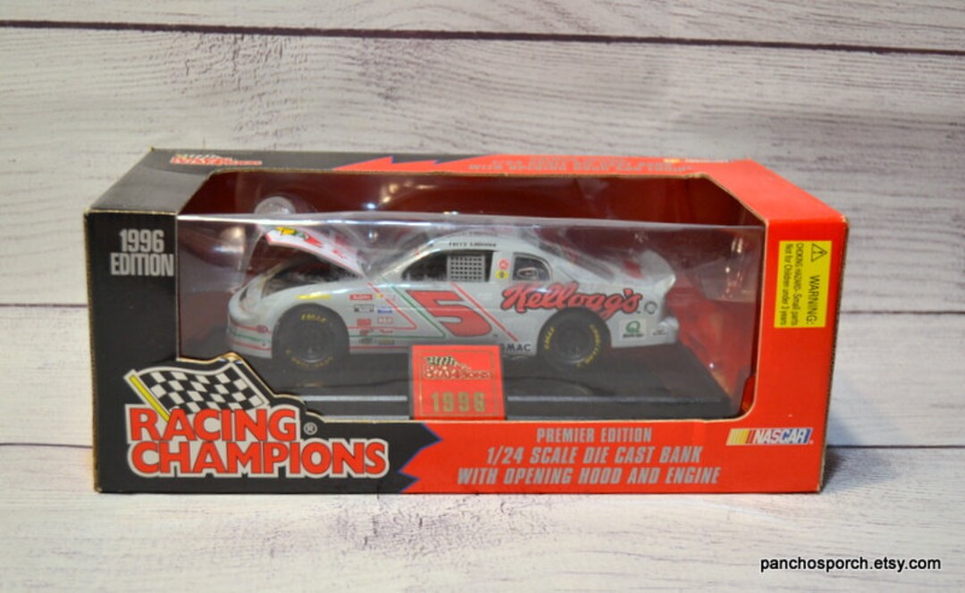Vintage Kelloggs Racing Die Cast Bank 1/24 Scale Terry Labonte No 5 ...