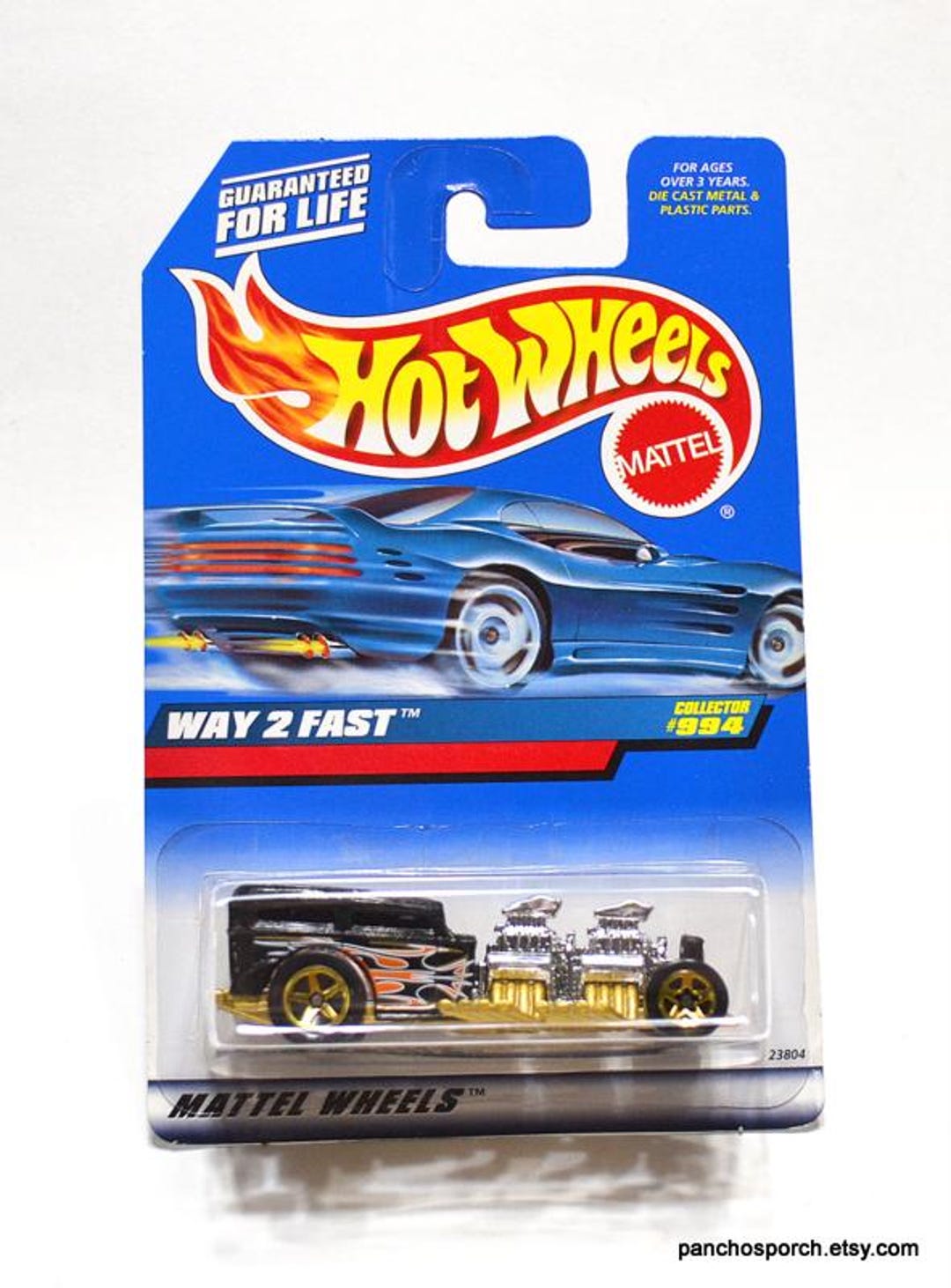 Vintage Hot Wheels Way 2 Fast Dragster: 1998 First Edition, Unopened - Etsy
