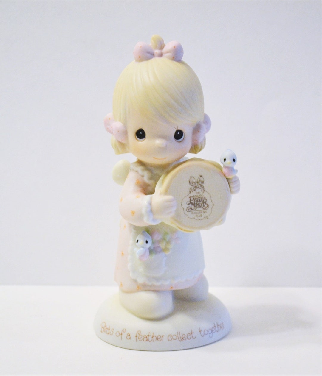 Precious Moments Birds of a Feather Collect Together Figurine E0006 ...