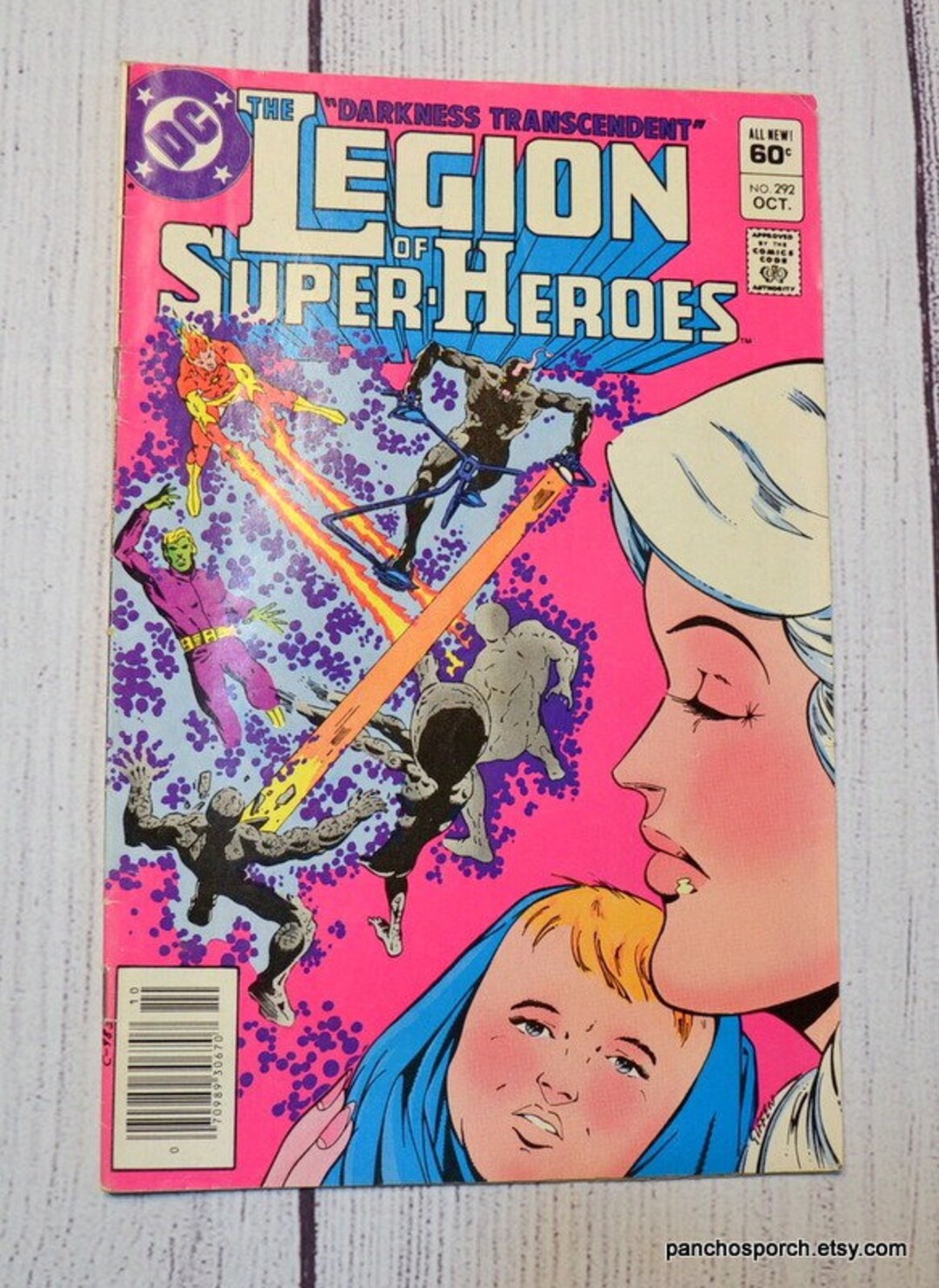 Vintage Legion of Super Heroes Comic Book No 292 - 1982 DC Comics - Etsy