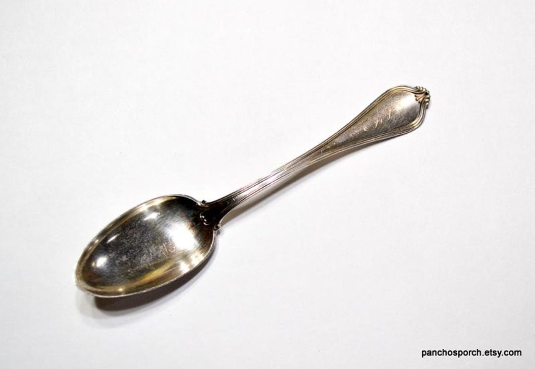 Vintage Sterling Silver Teaspoon 925 Hallmarks Silverware Flatware ...