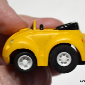 Vintage Buddy L VW Beetle Convertible Mini Car 1987 Yellow Black ...