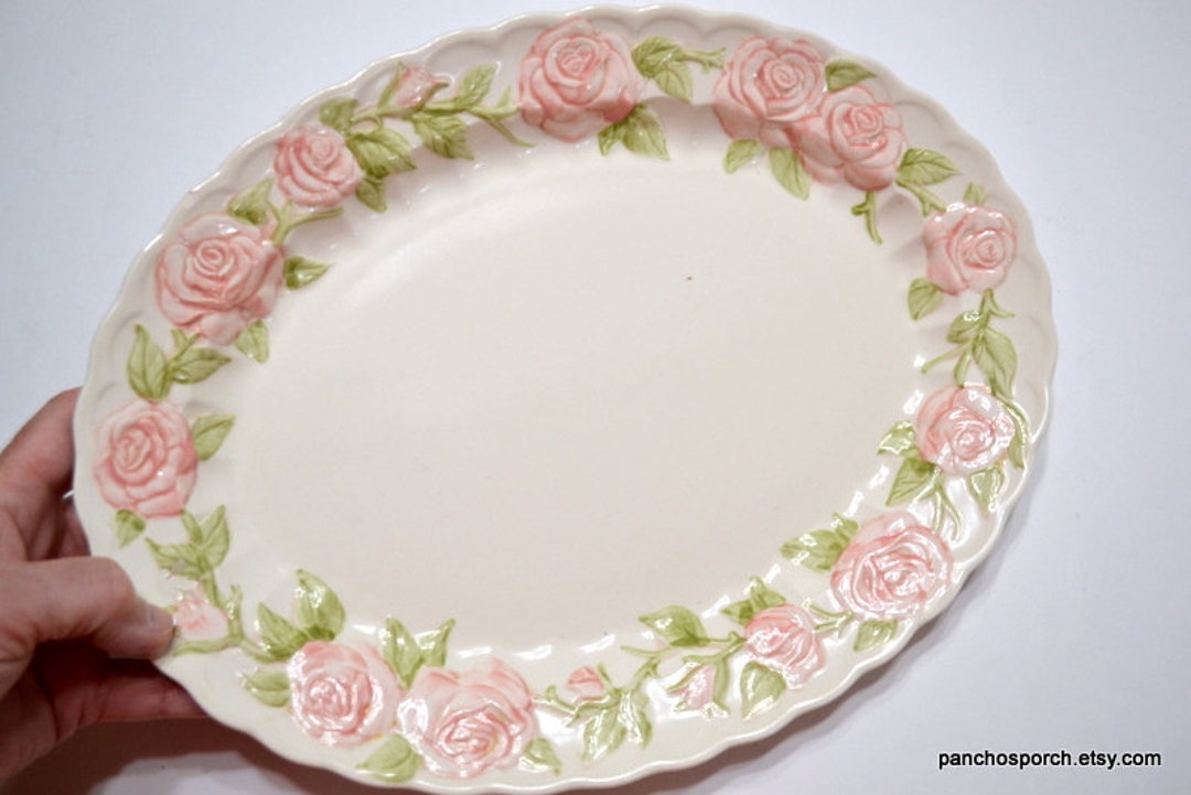 When Was Metlox Dining California Rose Pattern Vernon Ware Made