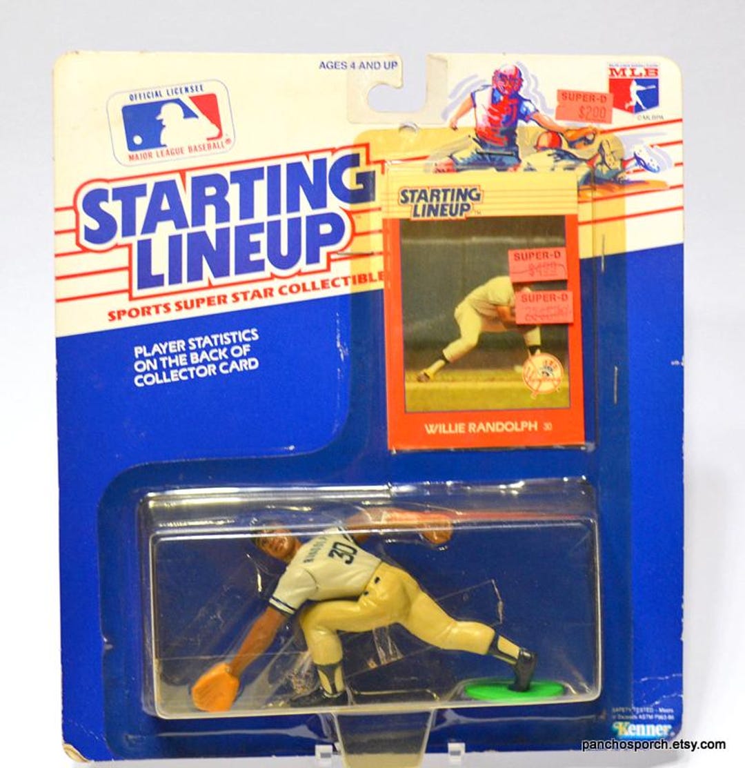 Vintage Willie Randolph Action Figure Starting Lineup 1988 Yankees ...
