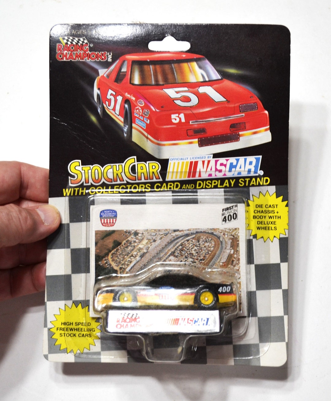 Vintage WILKESBORO Diecast Car 1/64 Scale 1992 First Union 400 Stock ...