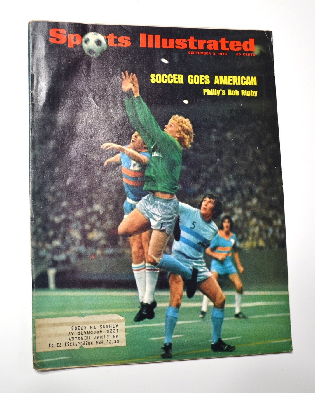 Vintage Sports Illustrated Magazine Philly Soccer Bob Rigby Cover ...