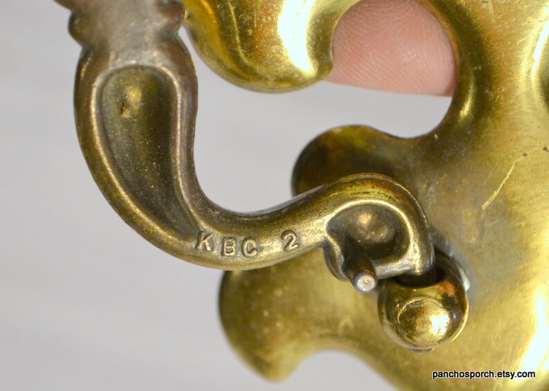 Vintage Brass Drawer Pull Handle KBC 5 Inch Wide Furniture - Etsy