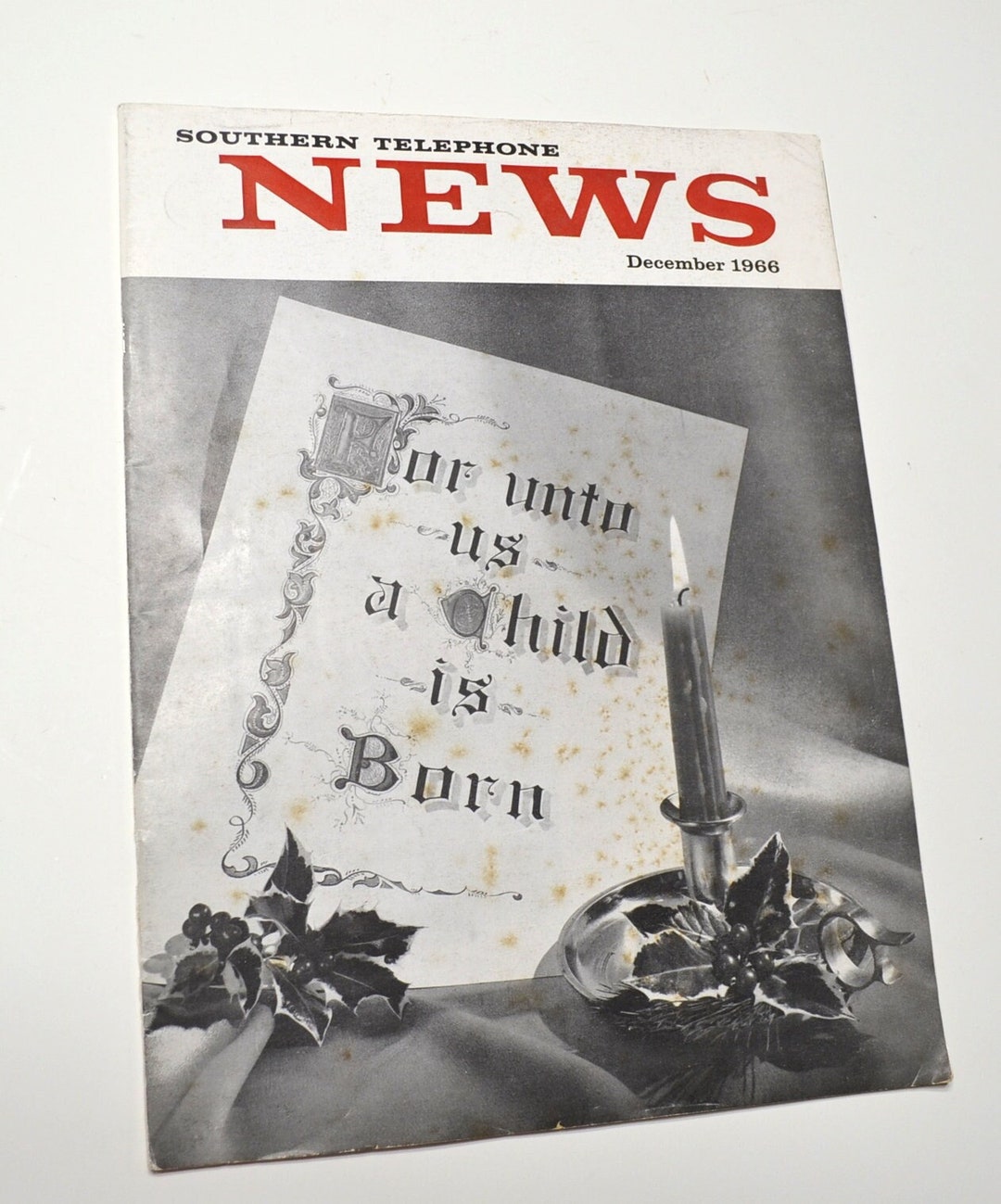 Vintage Southern Telephone News Publication - December 1966 Atlanta ...