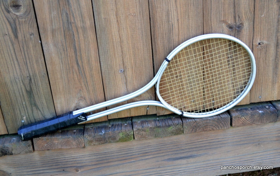 Vintage TENSOR Tennis Racket Worn Used Aluminum Tennis Racket A-1100 ...