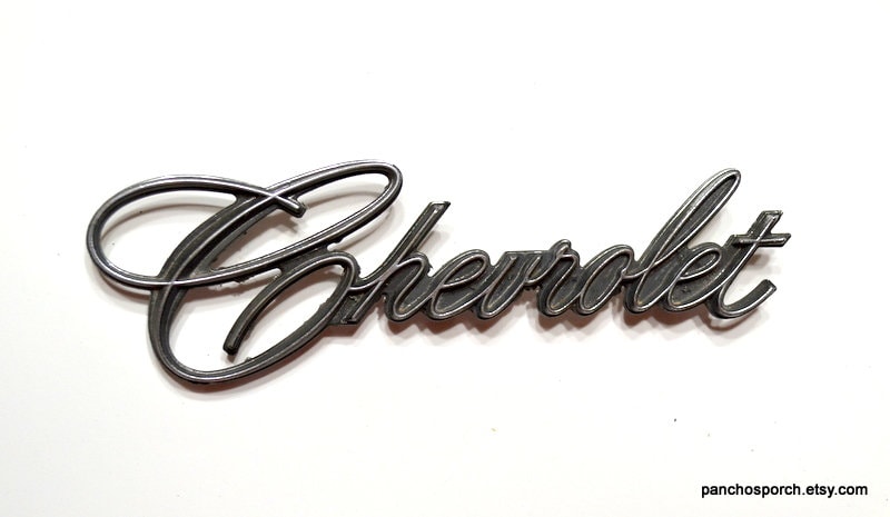 Vintage Chevrolet Script
