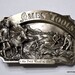 Vintage AMES TOOLS Belt Buckle 1985 Gold Rush 1849 Miners Americana ...
