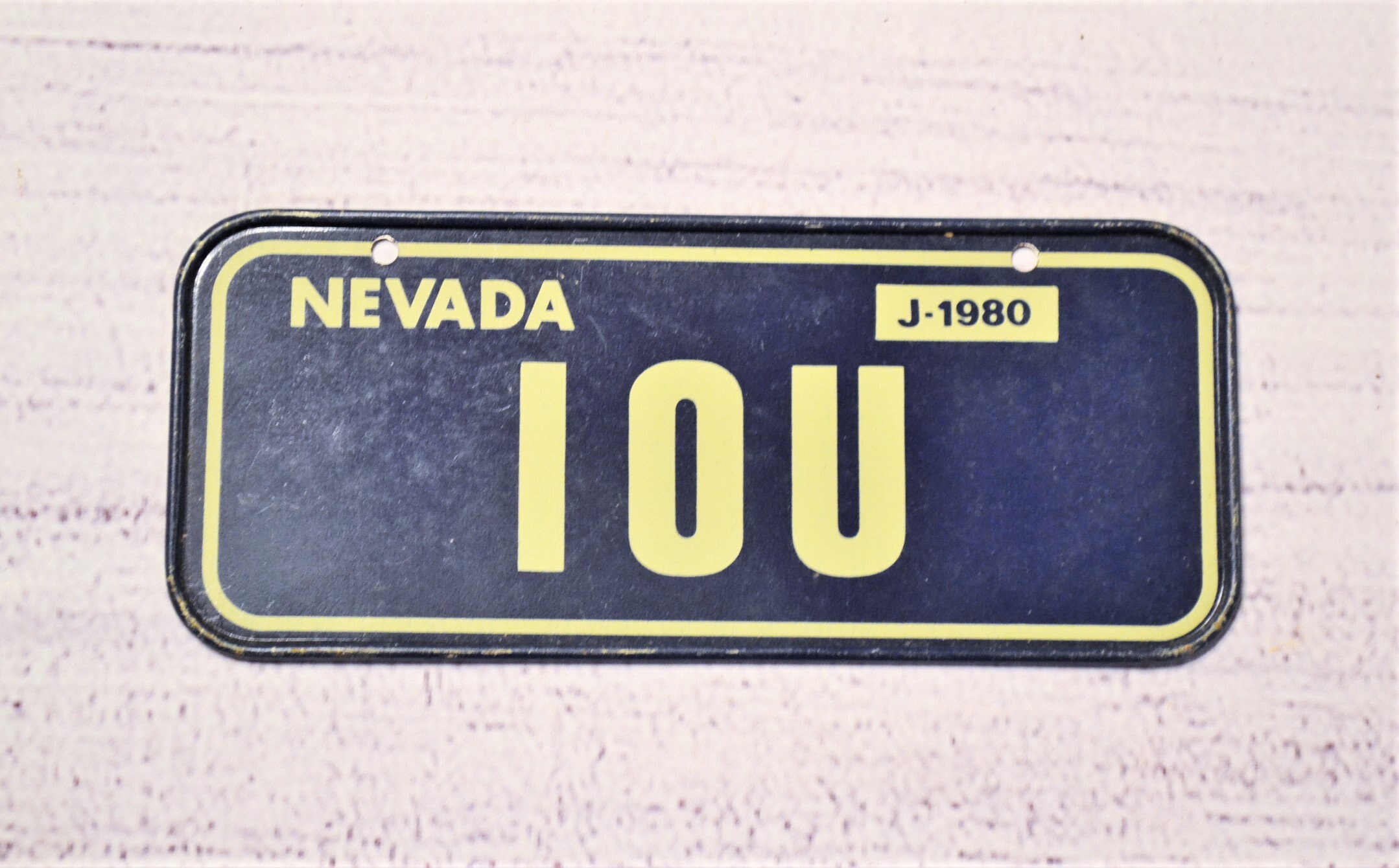 Vintage Nevada Mini License Plate: Las Vegas Souvenir Tin Tag - Etsy