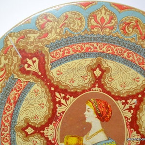 Vintage Hostess Fruit Cake Tin: Ornate Victorian Metal Lidded Box - Etsy