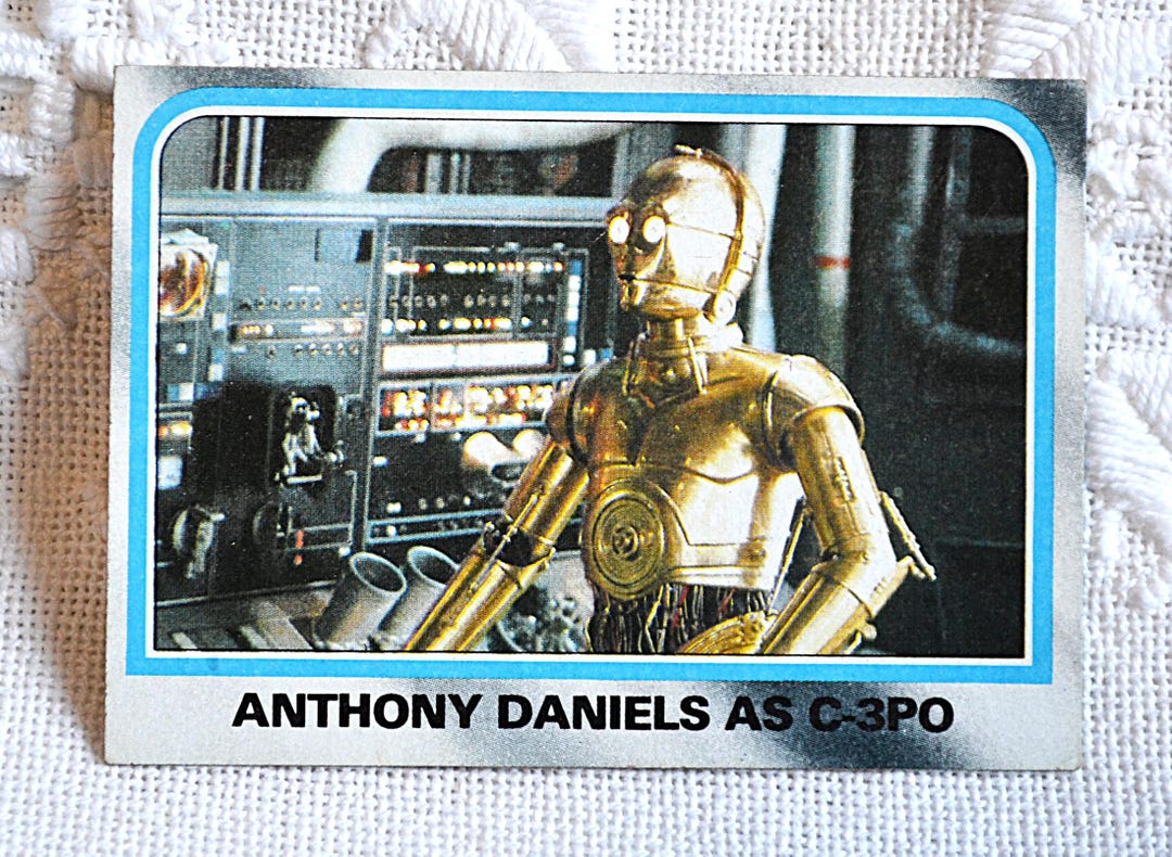 1980 Topps Star Wars C3PO Trading Card: Empire Strikes Back Series 2 - Etsy
