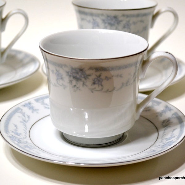 Sheffield Blue Whisper Fine China - Etsy