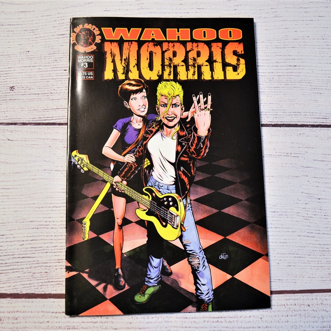 Vintage Wahoo Morris Comic Book 1999 Number 3 Too Cool Gotta Go Comics Collectible Comic Book ...