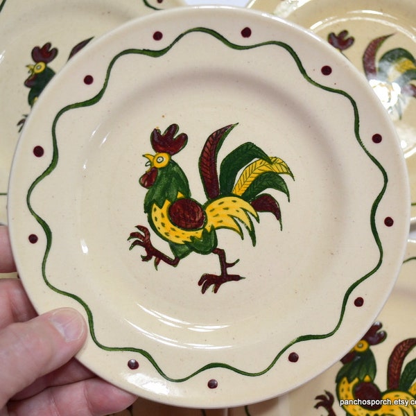 Rooster Dinnerware - Etsy