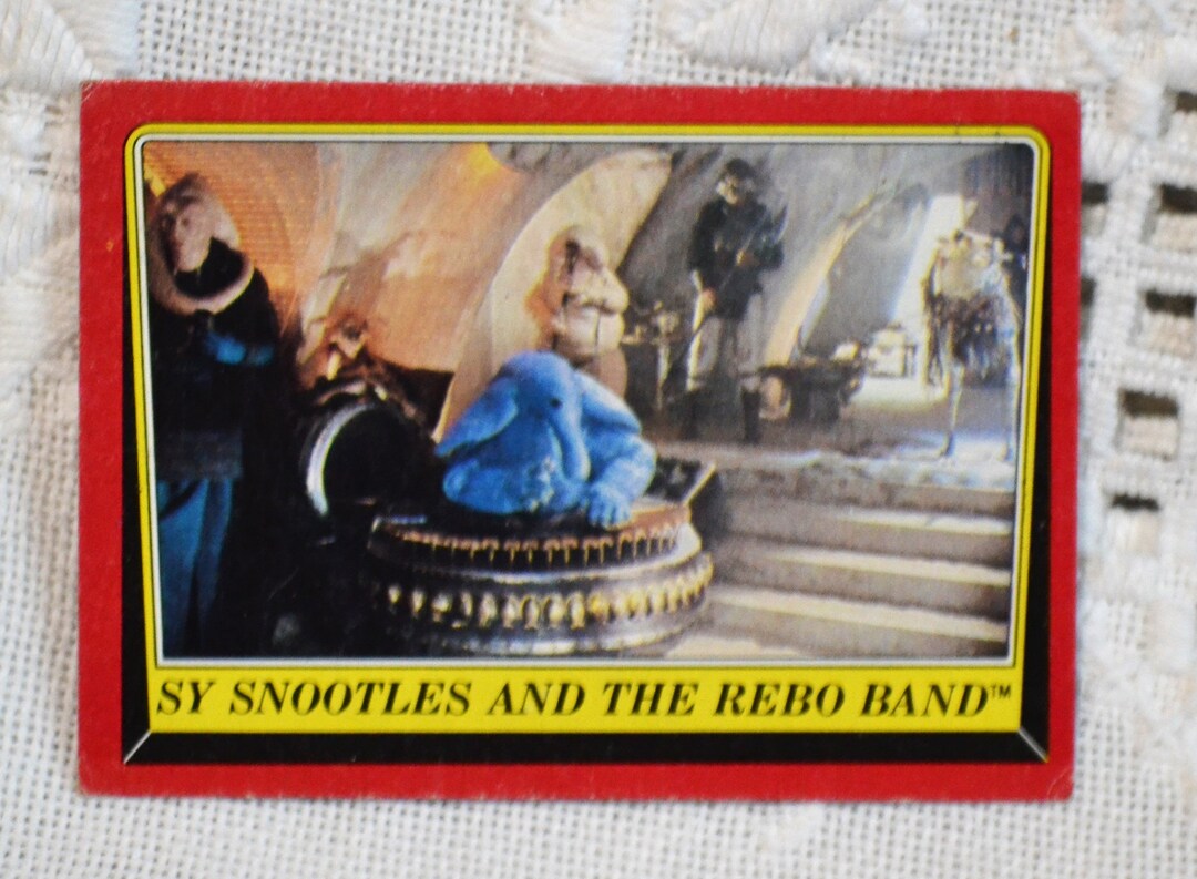 Sy Snoodles Rebo Band: 1983 Return of the Jedi Trading Card - Etsy