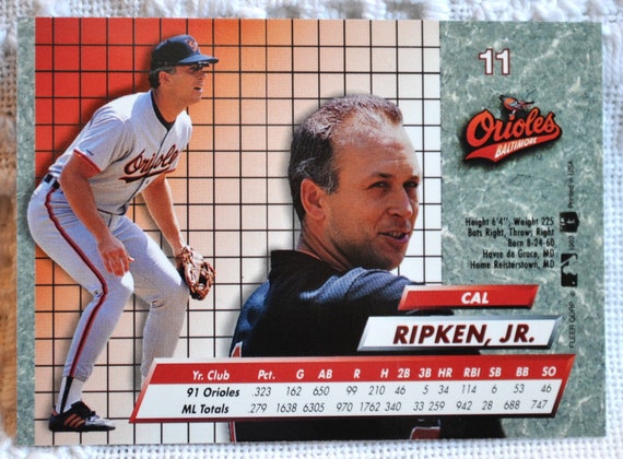 210 Cal Ripken Baseball Card