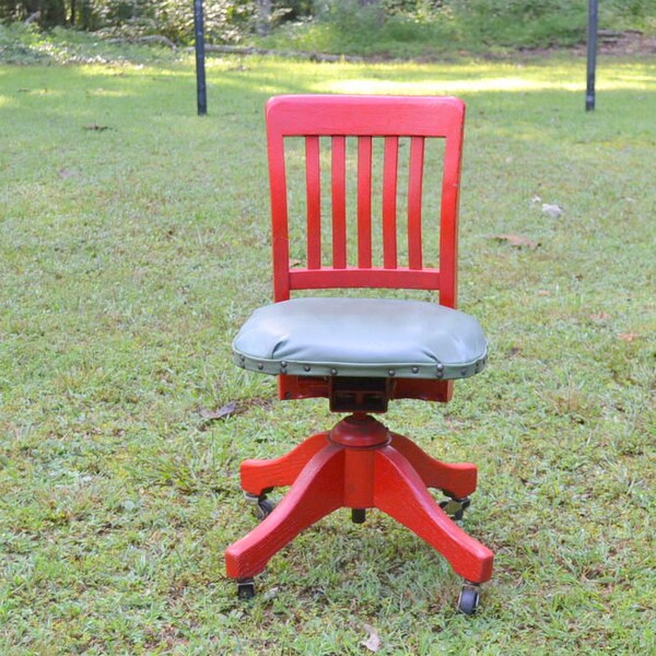 Bankers Chair - Etsy