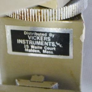 Vintage Vickers Instruments Microscope Industrial Laboratory Science ...