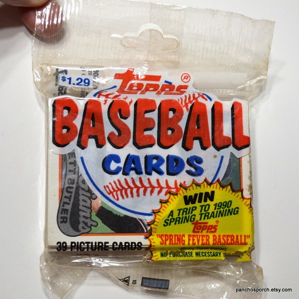 Baseball Cards Brett - Etsy