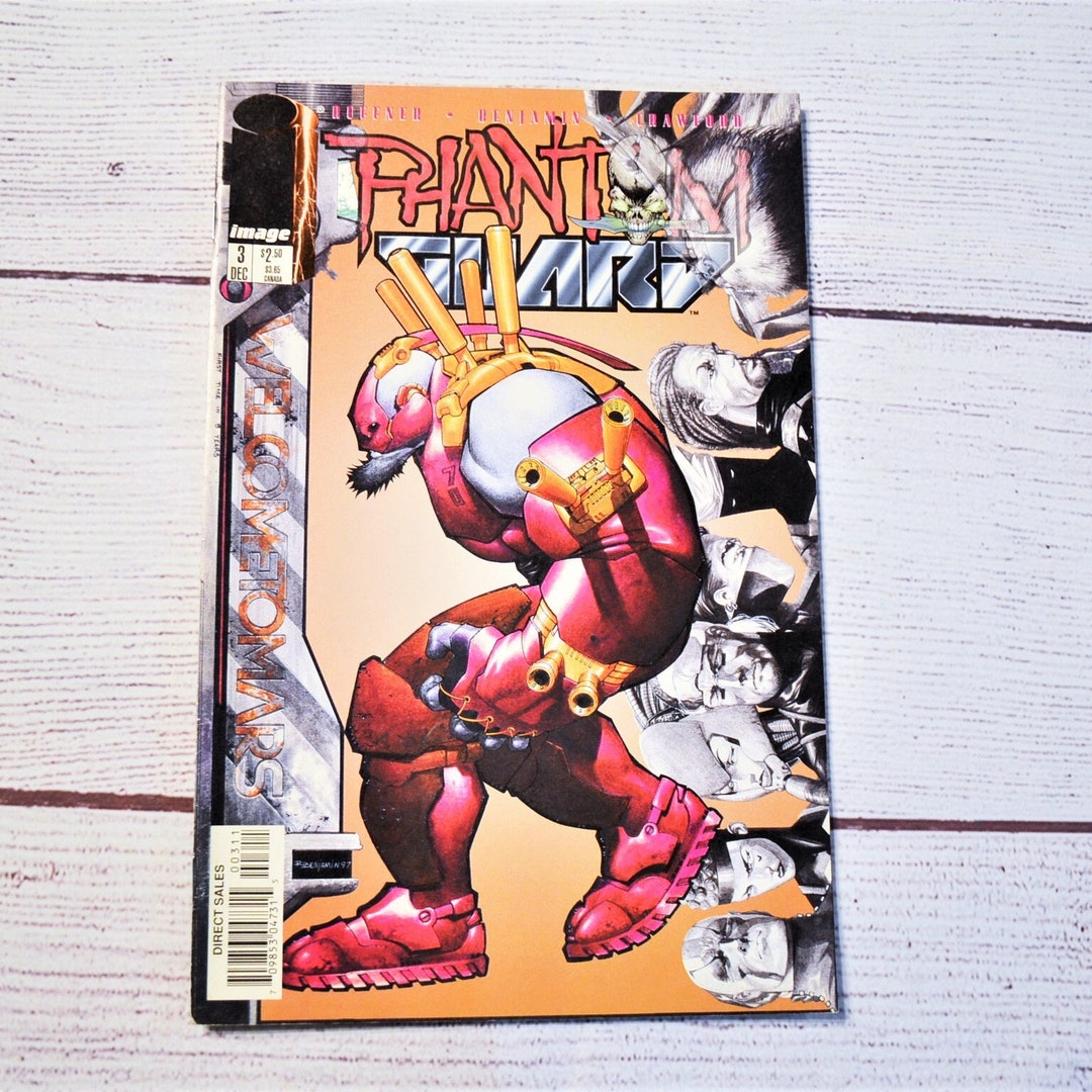 Vintage Phantom Guard Comic Book 1997 Number 3 Image Comics Collectible ...