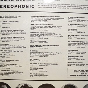 Vintage Musical Memories of the 30s Record Album International Award ...