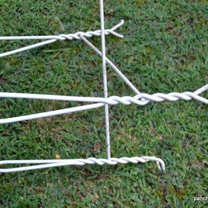 Vintage White Metal Ice Cream Parlor Table Formica Top Twisted - Etsy