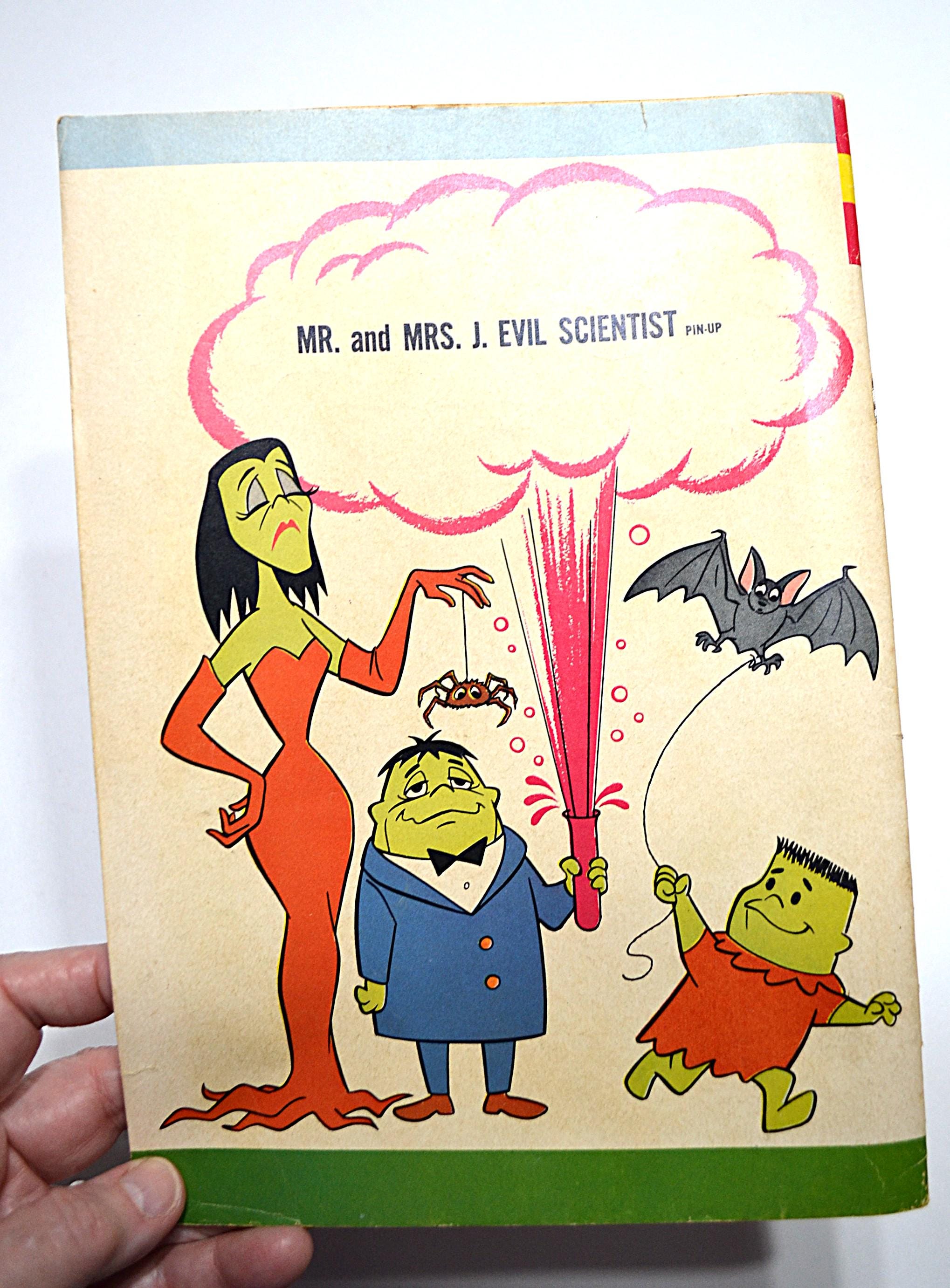 Vintage Mr and Mrs Evil Scientist Comic Book, 1963 Gold Key Comics No ...