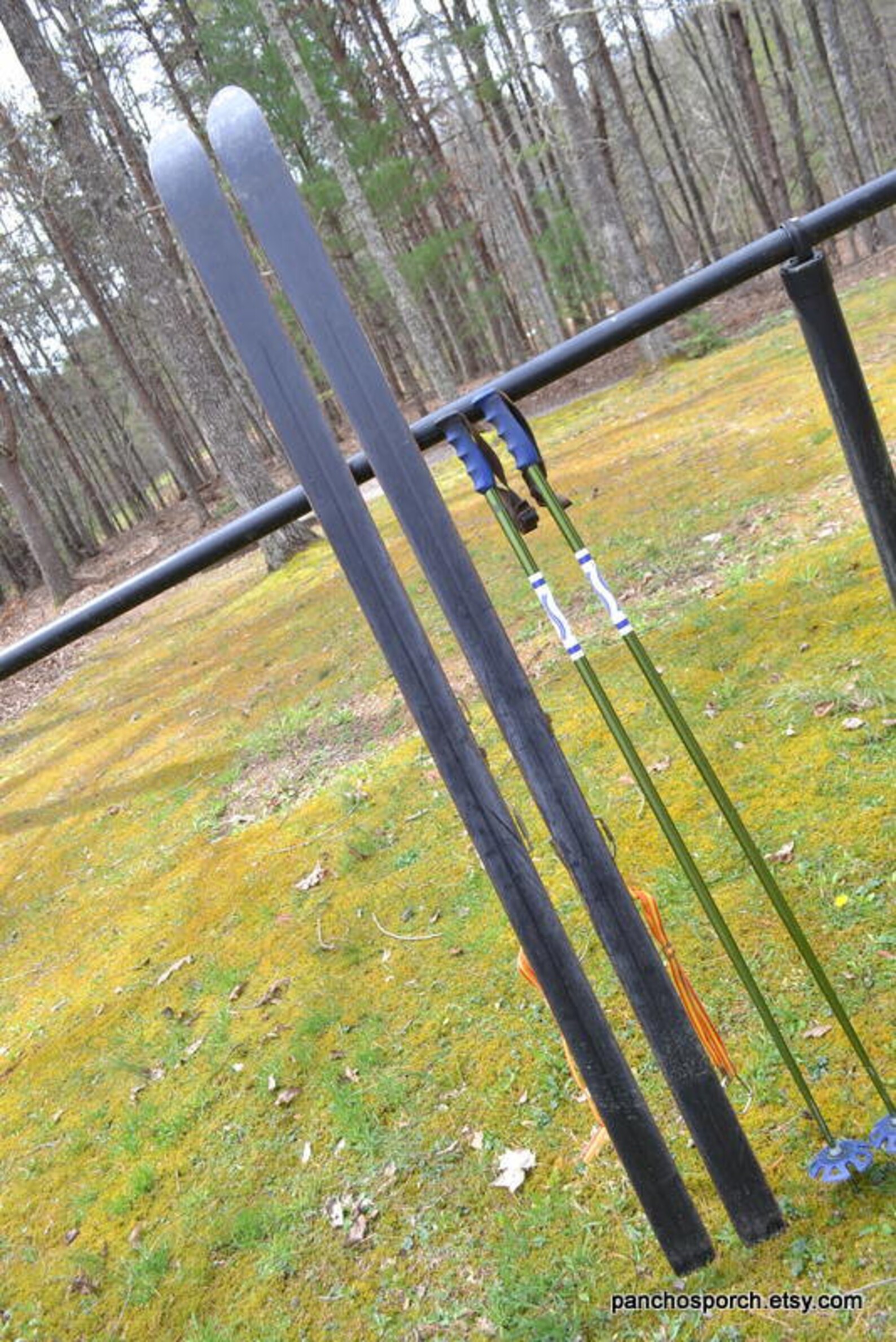 Vintage Hexcel Competition Honey Comb Snow Skis Black Green - Etsy