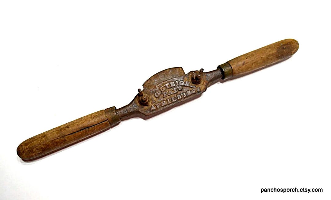 Antique Spoke Shave Plane: JG Steiger Pat. 1868 Woodworking Tool - Etsy