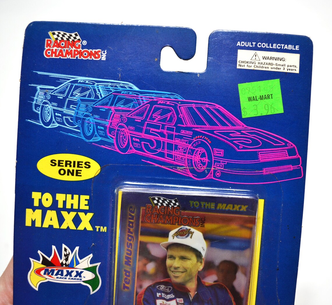 Vintage Ted Musgrave Diecast Car: 1994 Racing Champions NASCAR - Etsy