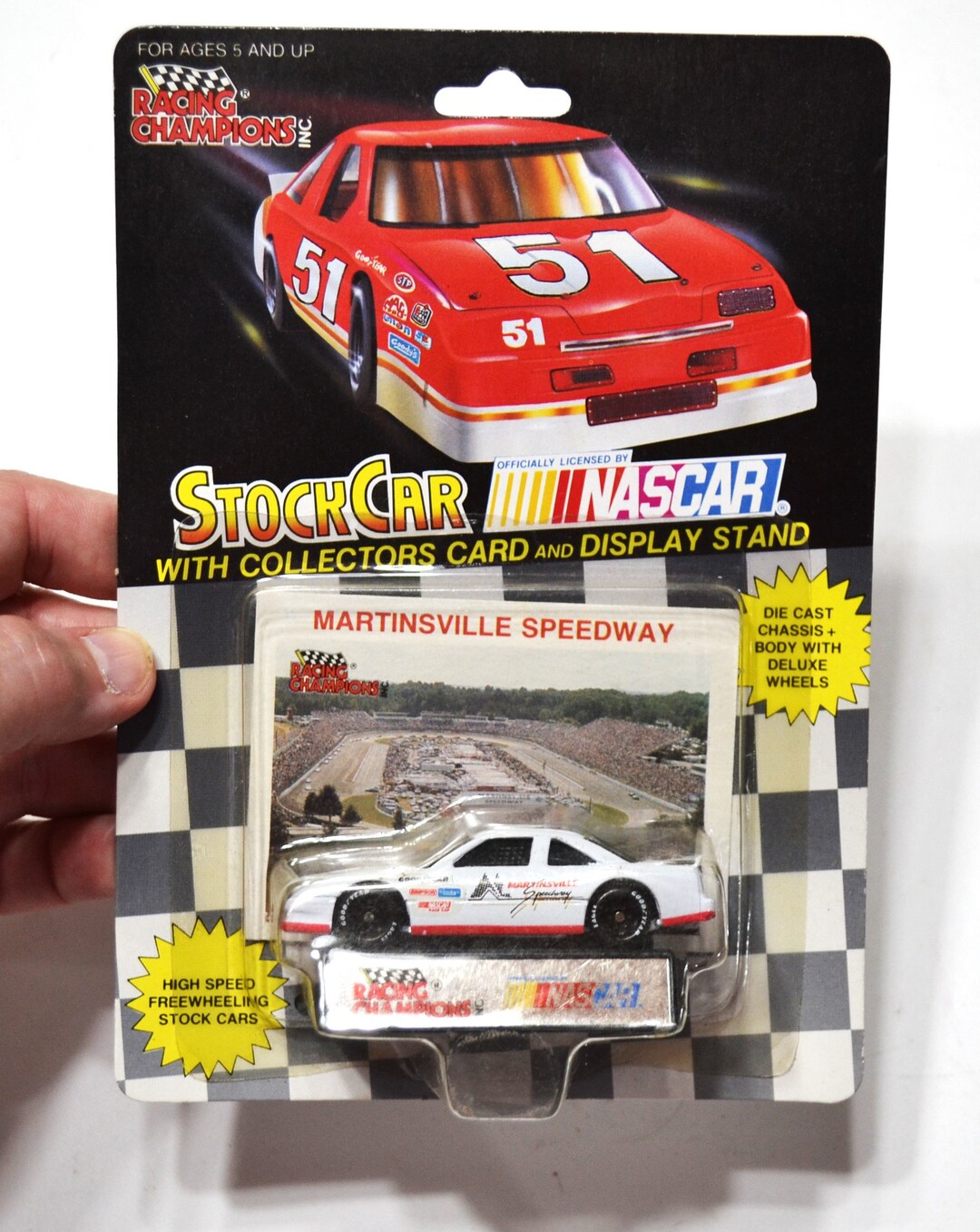 Vintage MARTINSVILLE Speedway Diecast Car 1/64 Scale 1992 Commemorative ...