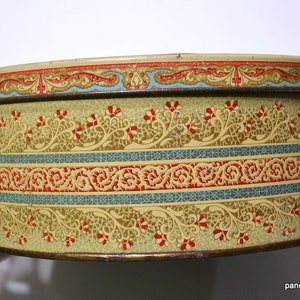 Vintage Hostess Fruit Cake Tin: Ornate Victorian Metal Lidded Box - Etsy