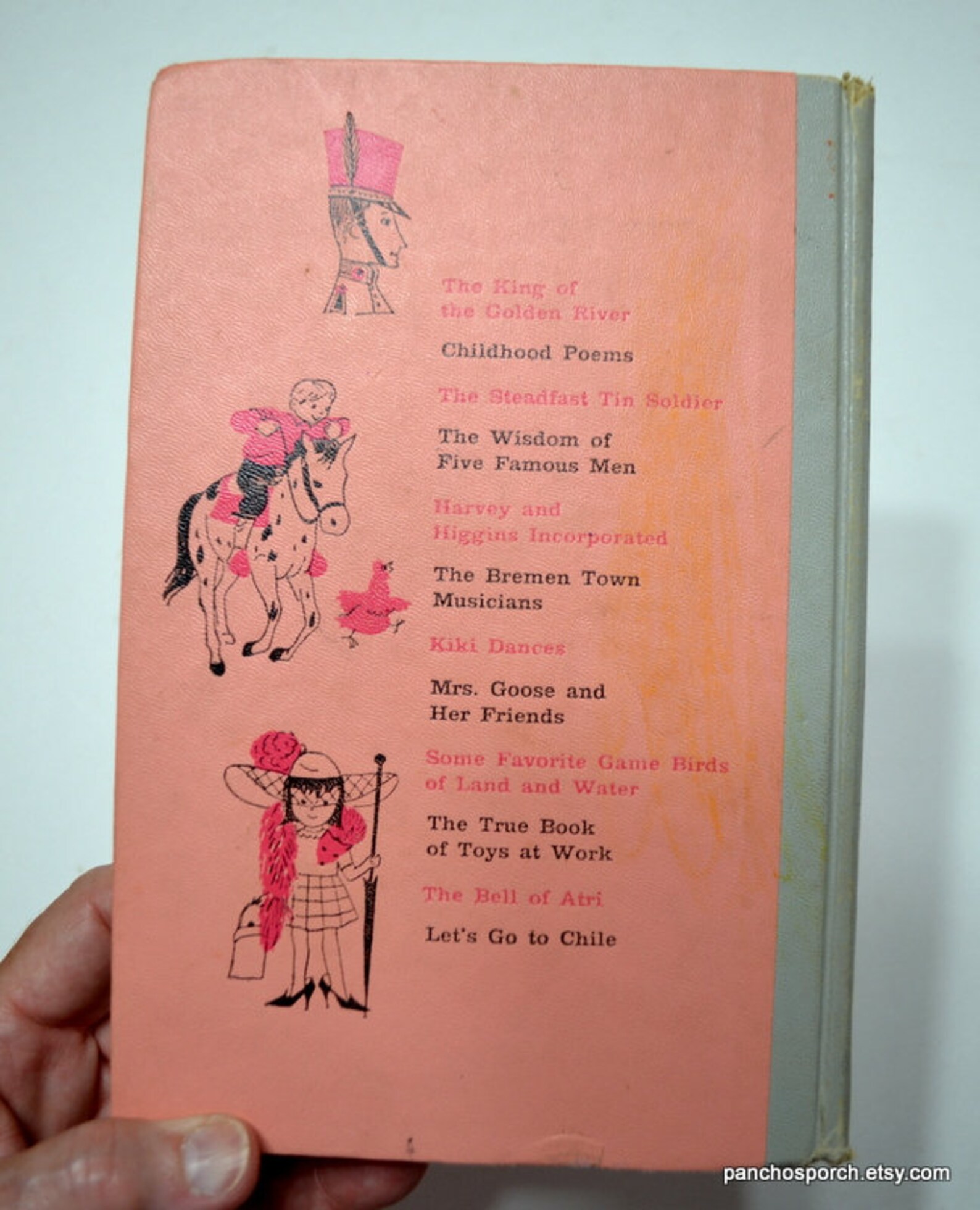 1960 Bremen Town Musicians: Vintage Children's Storybook - Etsy