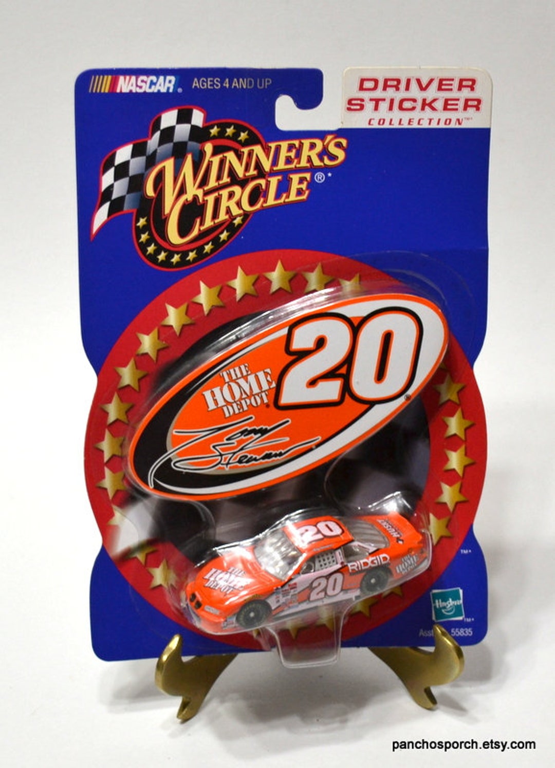 Vintage Tony Stewart #20 Diecast Car: Home Depot NASCAR 1/64 - Etsy