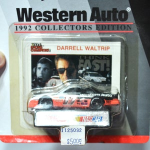 Vintage DARRELL WALTRIP No 17 Diecast Car 1/64 Scale Western Auto 1992 ...