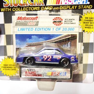 Vintage ATLANTA Motor Speedway Diecast Car 1/64 Scale 1992 Motorcraft ...