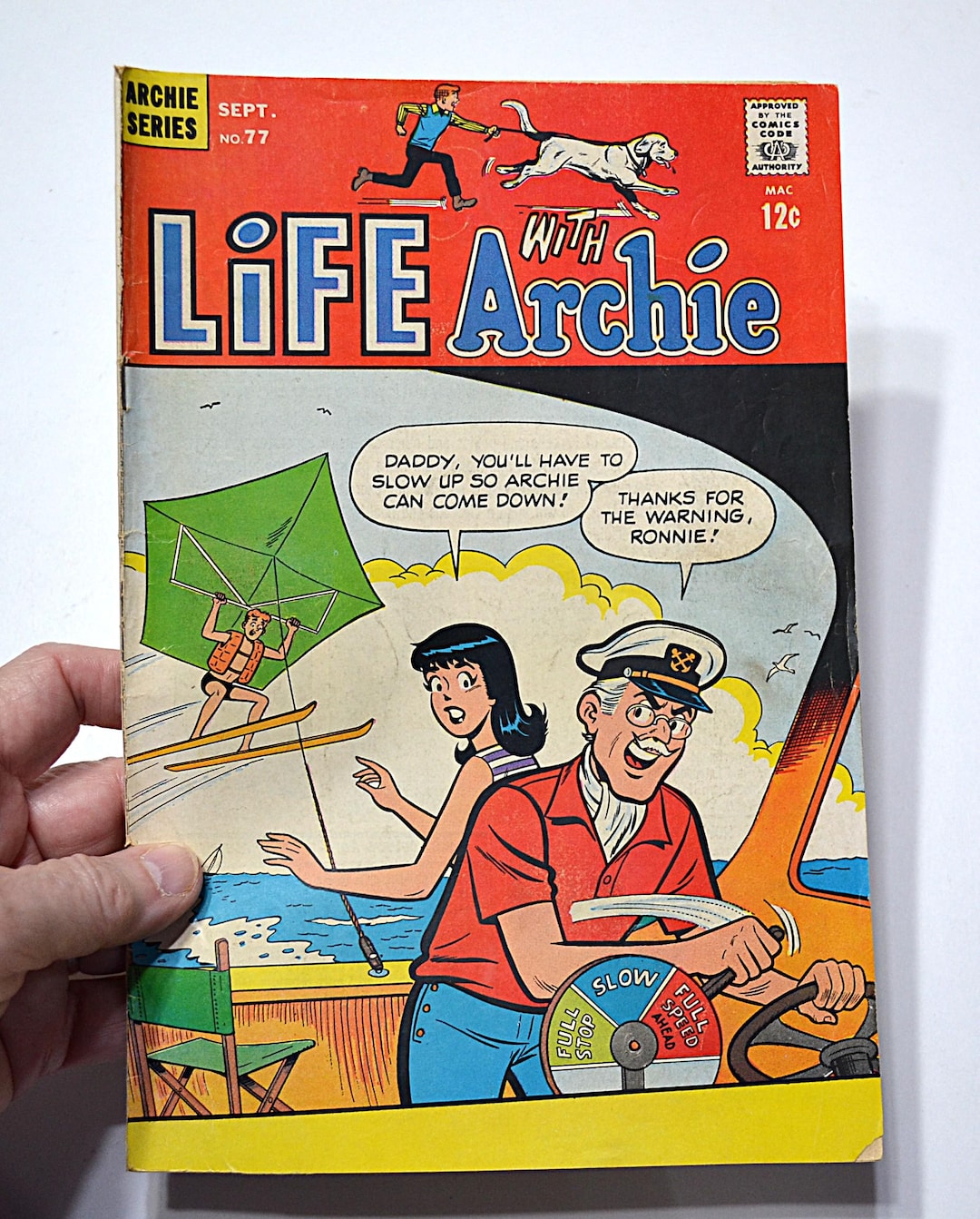 Vintage Life With Archie Comic Book, 1968 Archie Comics No 77 - Etsy