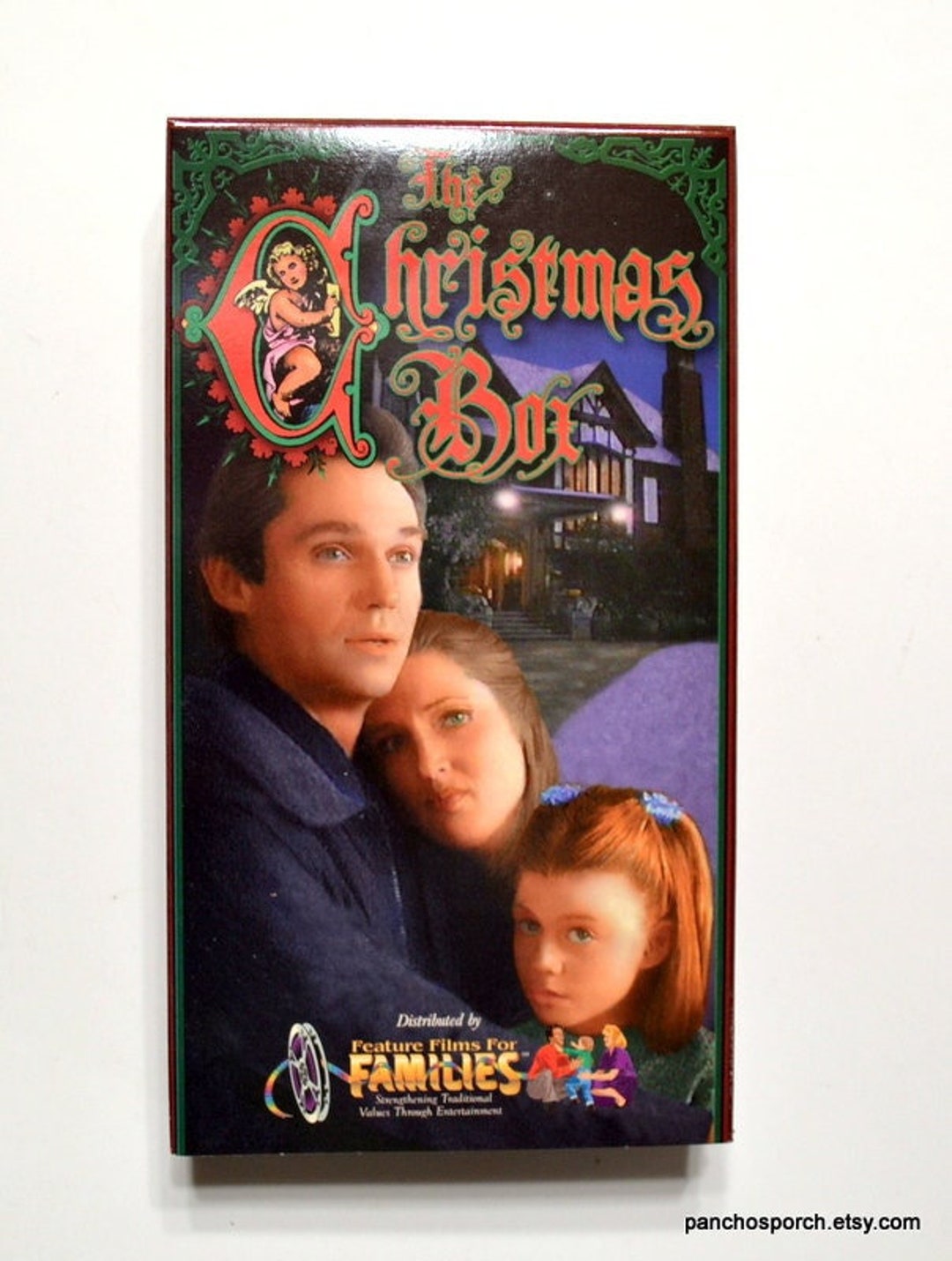 Vintage the Christmas Box VHS VCR Tape Holiday Entertainment 1995 ...