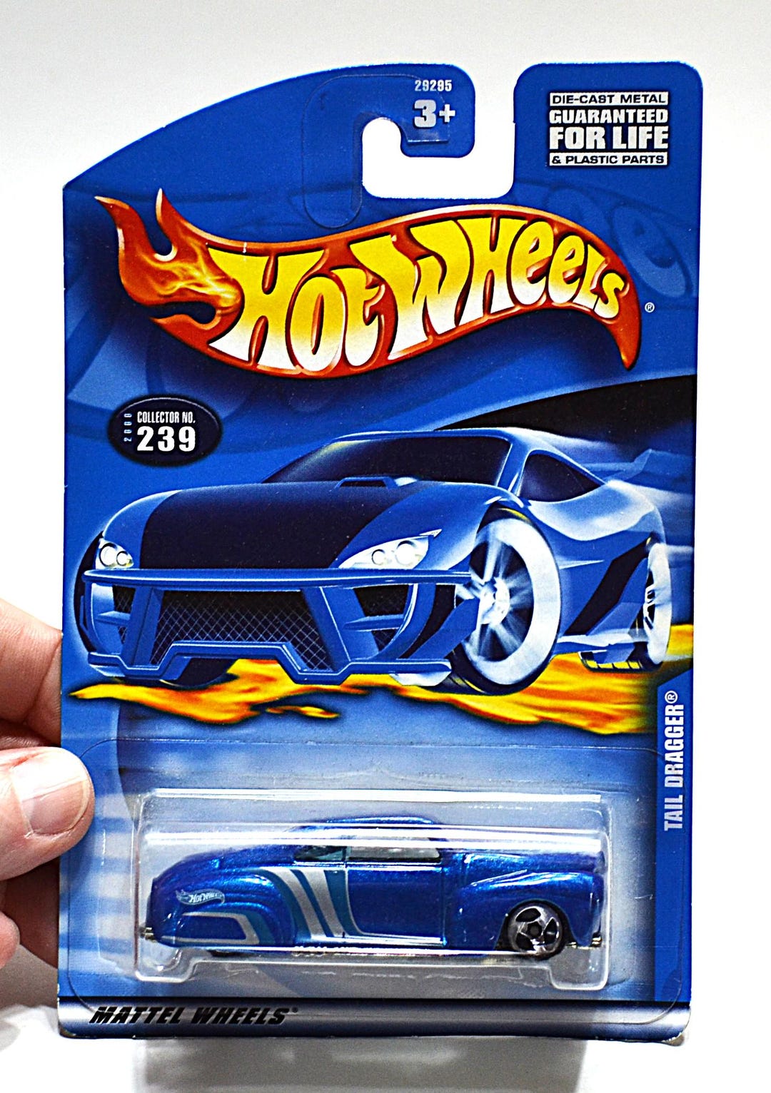 Vintage HOT WHEELS Tail Dragger Diecast Vehicle Car 1/64 Scale 2001 ...