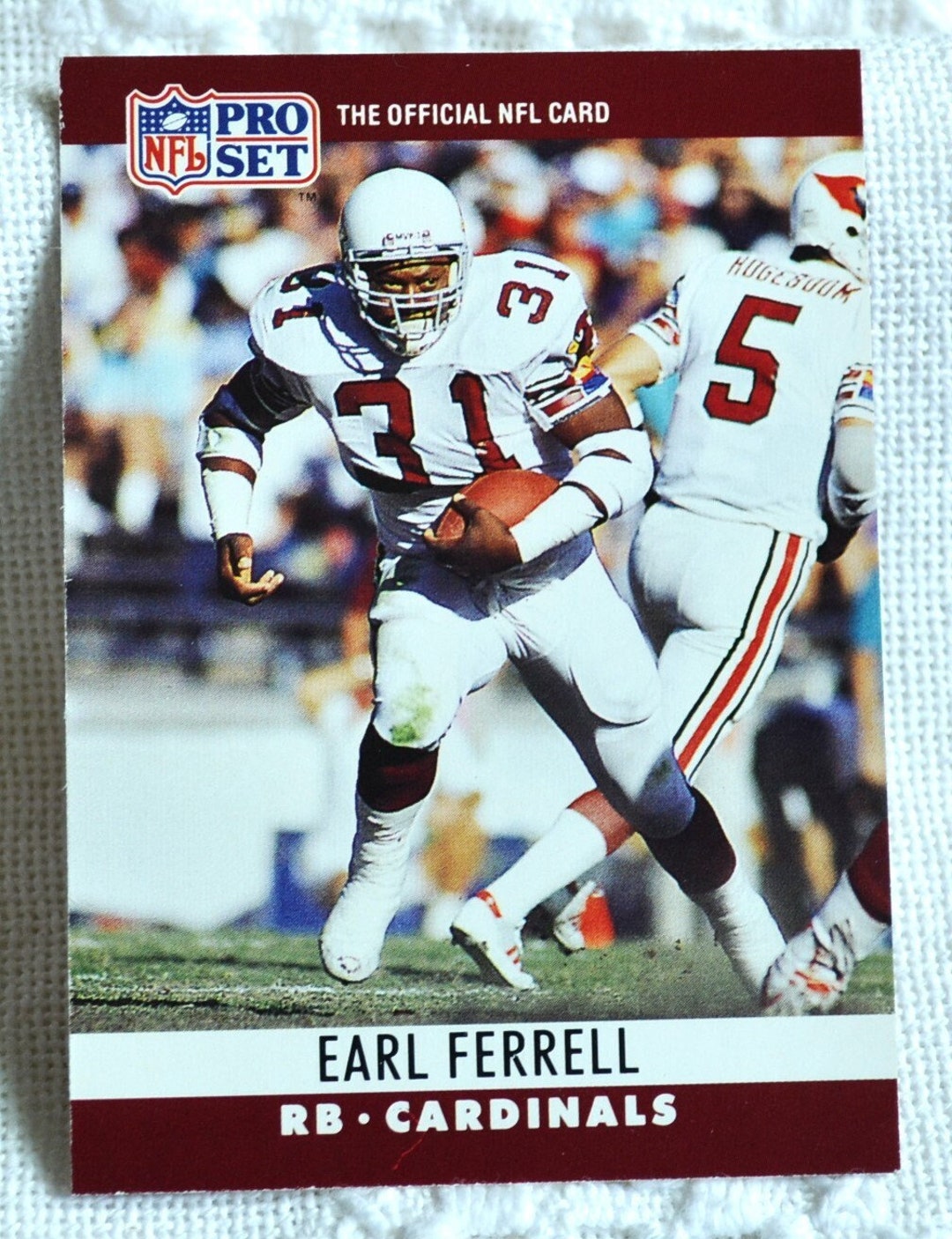 EARL FERRELL Trading Card 1990 Pro Set No 255 Cardinals NFL Football ...