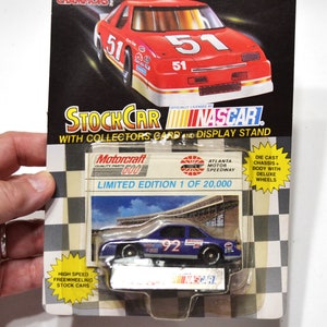 Vintage ATLANTA Motor Speedway Diecast Car 1/64 Scale 1992 Motorcraft ...
