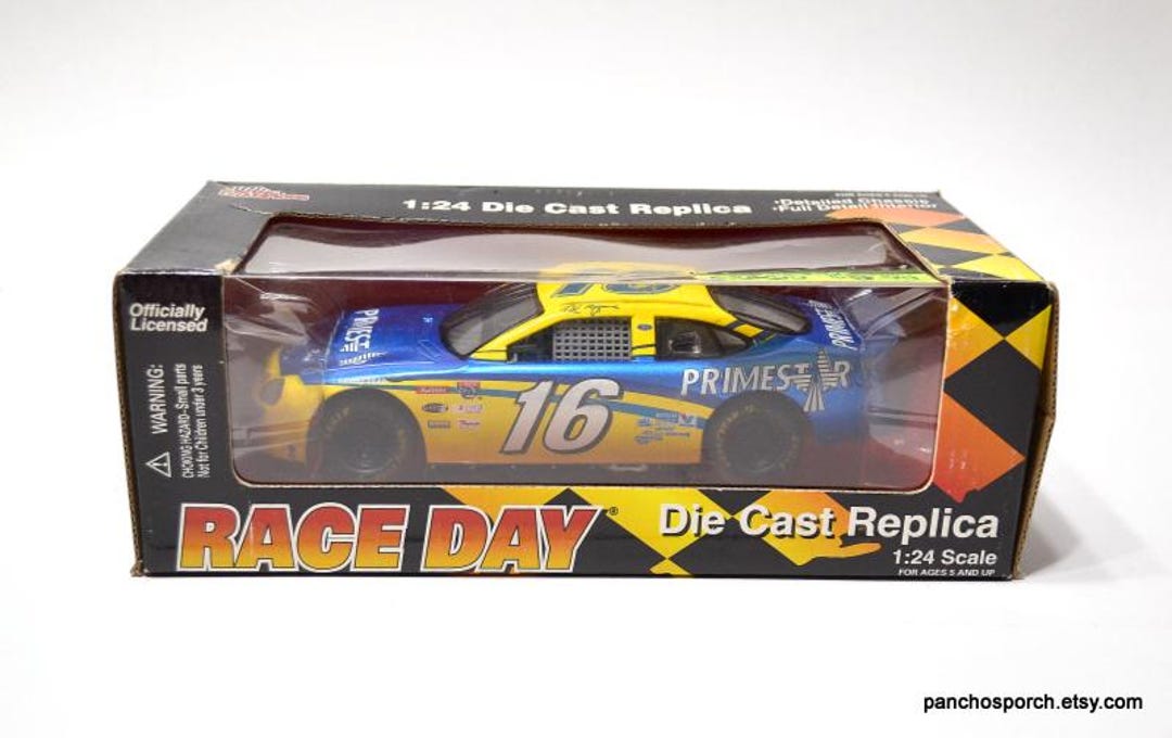 Vintage Ted Musgrave #16 Diecast Car: 1998 Nascar Memorabilia - Etsy