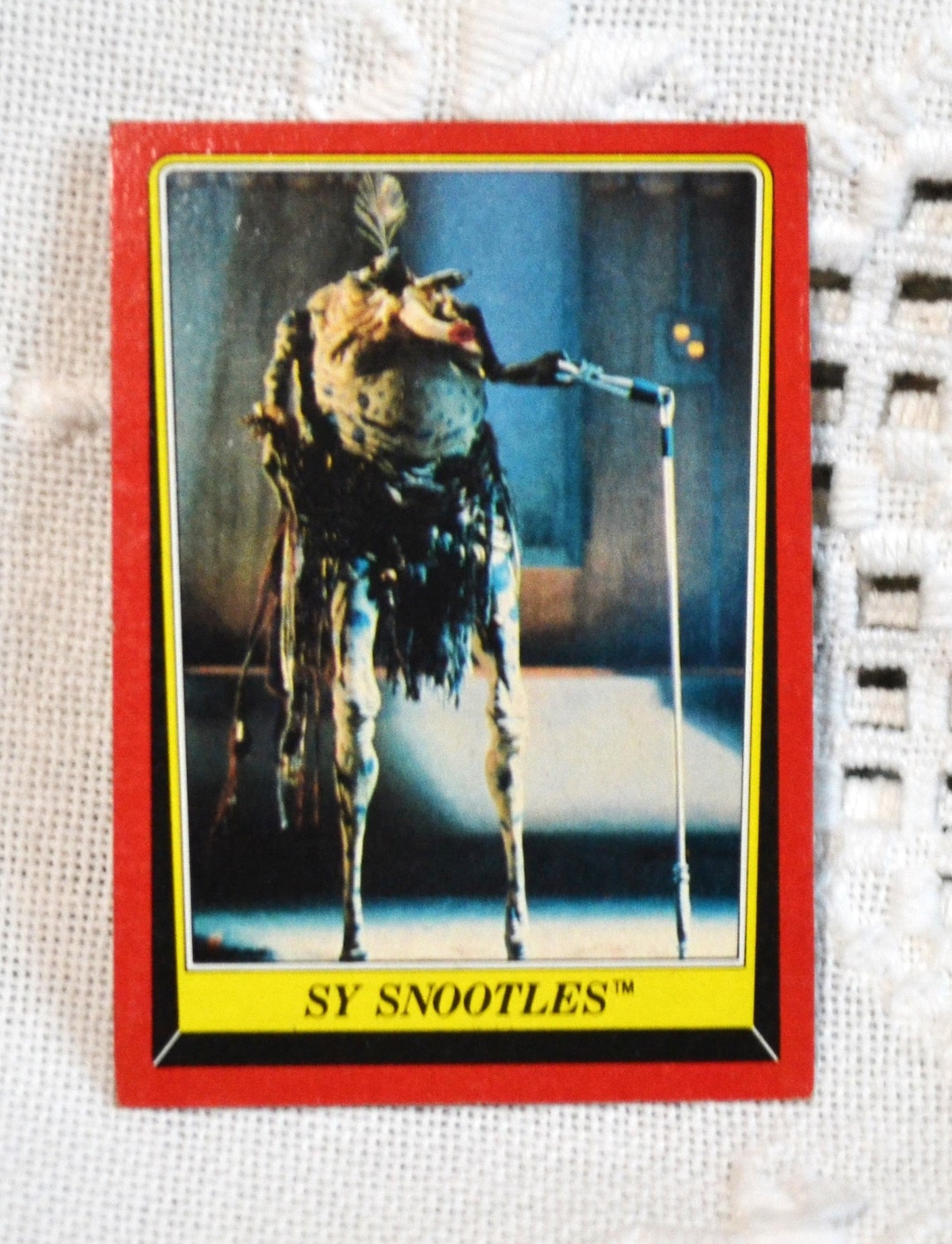 Sy Snootles Star Wars Trading Card: Return of the Jedi, 1983 Topps - Etsy