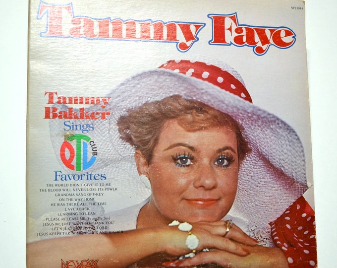 Reserved Vintage TAMMY Faye Bakker Record Album Tammy Sings PTL Club ...