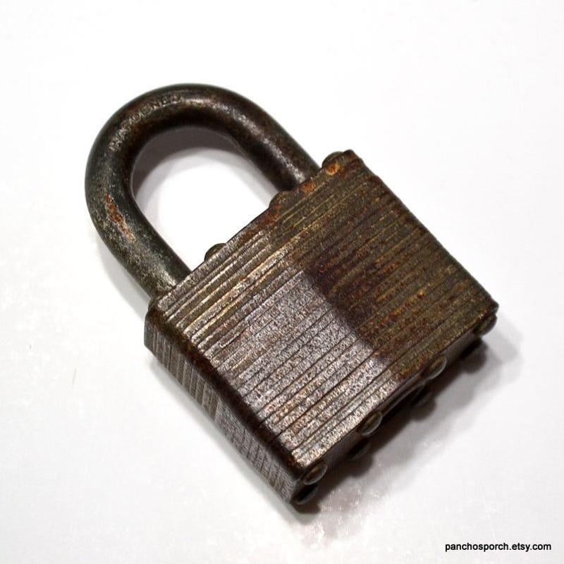 Vintage Padlocks - Etsy