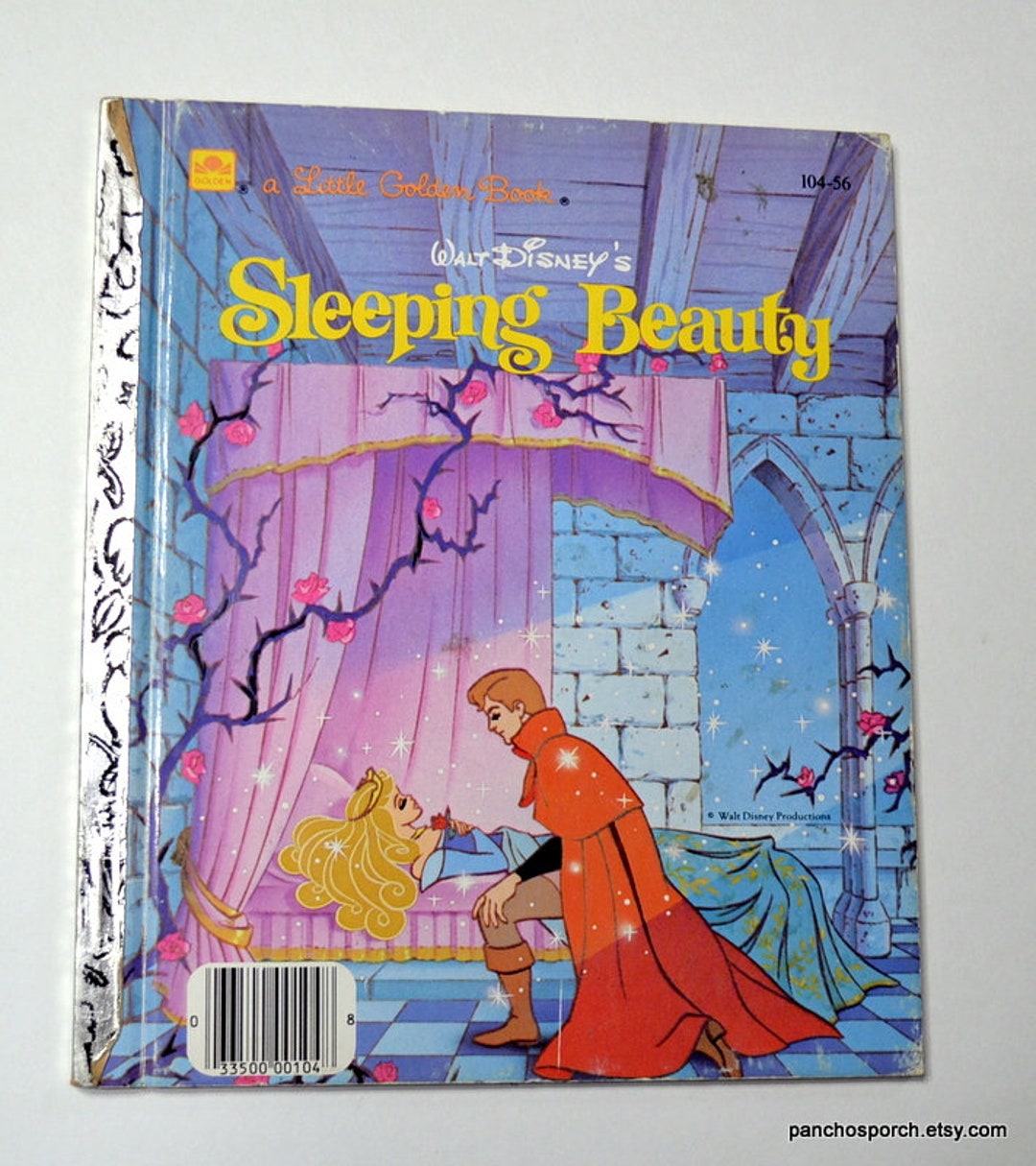 Vintage Little Golden Book Sleeping Beauty Walt Disney Classic 1980s ...